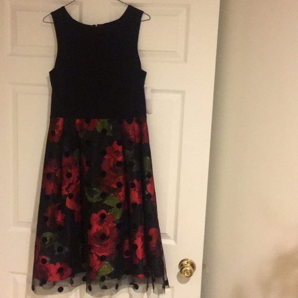 Studio I | Dresses | Studio Vintage Lace Floral Print Dress | Poshmark